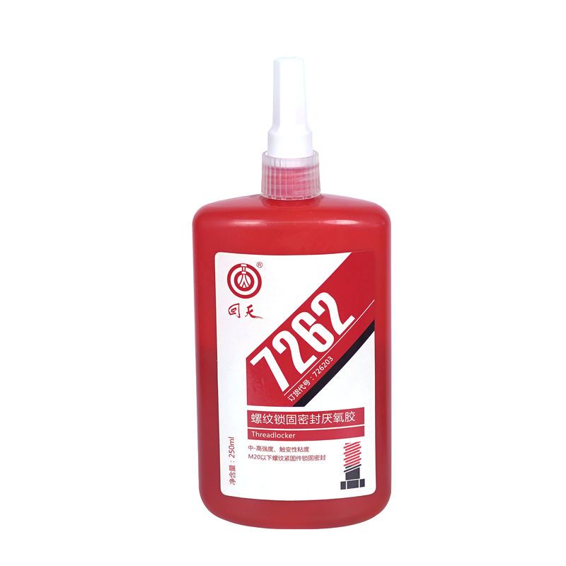 7262 Mi-Alta resistencia Tixotrópica Roja Anaeróbica de Filamentos Para ...